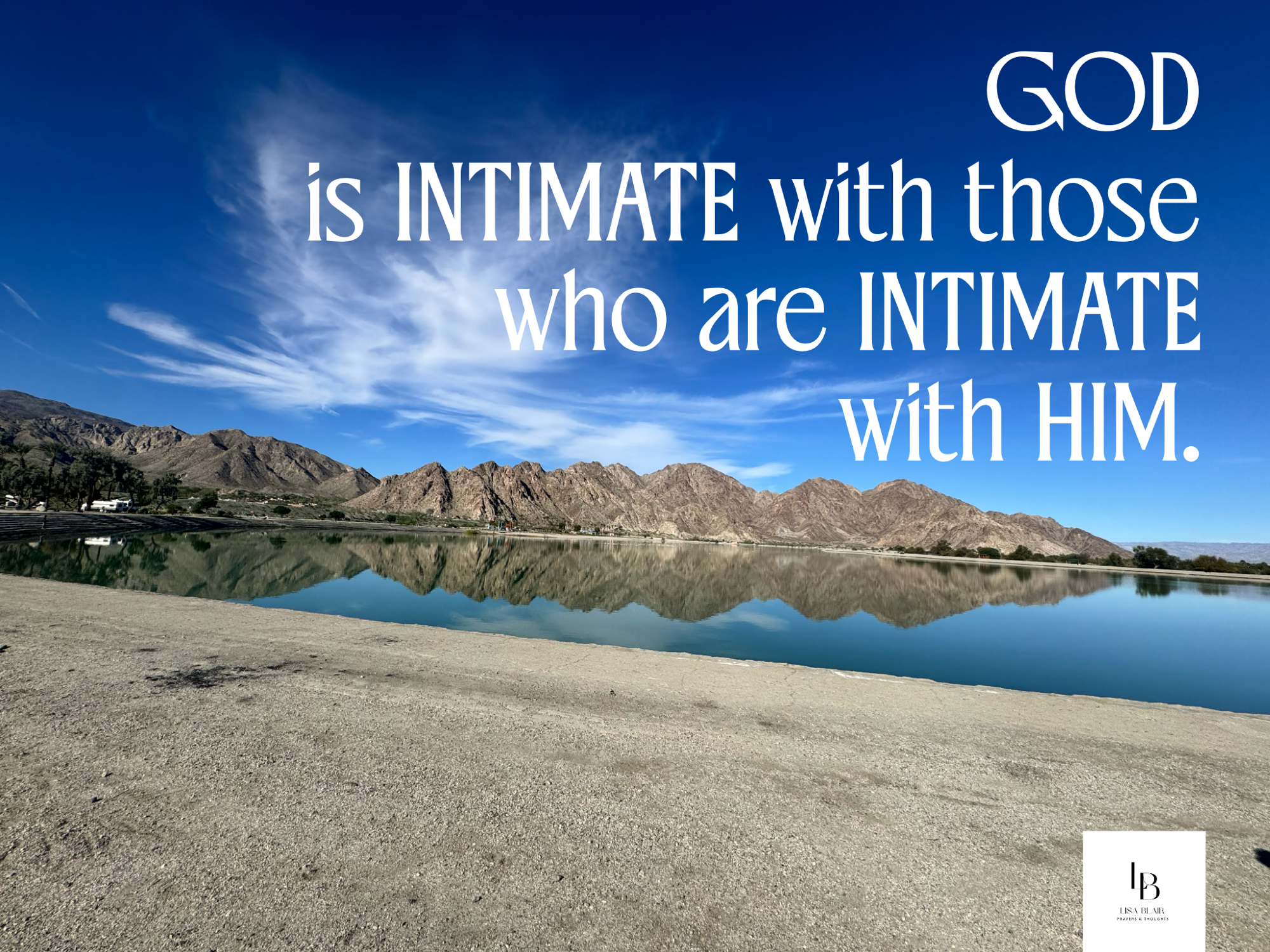 Intimacy with God | Lisa’s Daily Inspirations